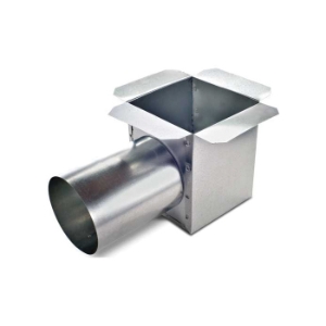 Auer Steel | 6x10x6 Ceiling Boot w/Ears #474