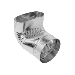 Auer Steel | 6x6 Rd to Oval 90 Boot Plain Ends #585