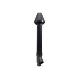 Auer Steel | 3inx32in PVC FGV Conc.vent Kt Blk 1738