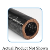 Auer Steel | 10in x 25ft Insul Flex R6 (Black) F116